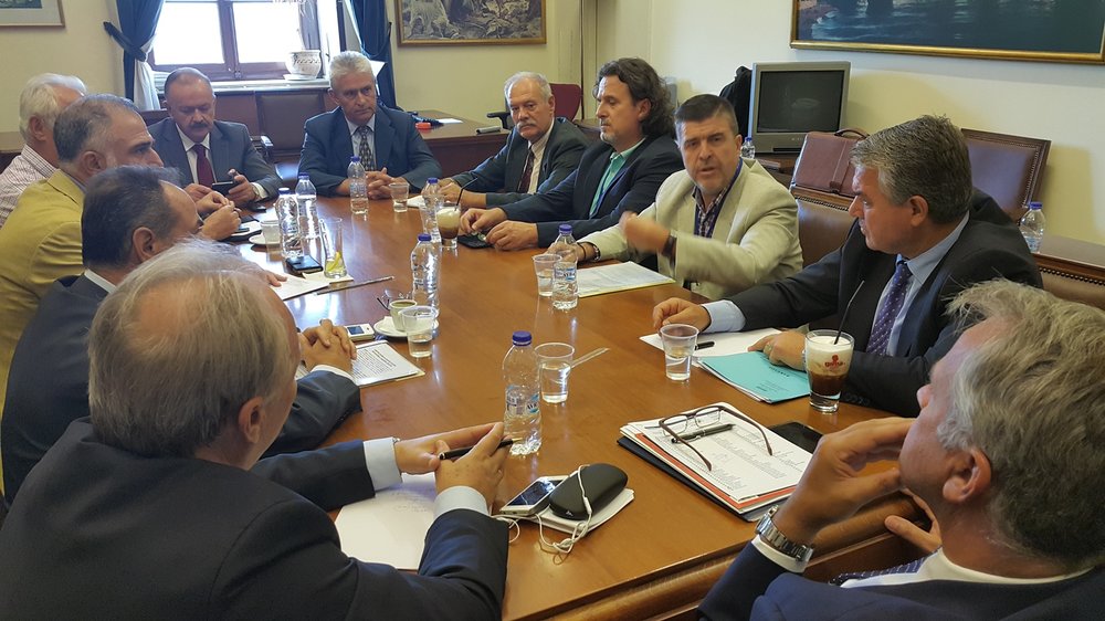 Συνάντηση με την Πανελλήνια Ομοσπονδία Αποστράτων Σωμάτων Ασφάλειας ...